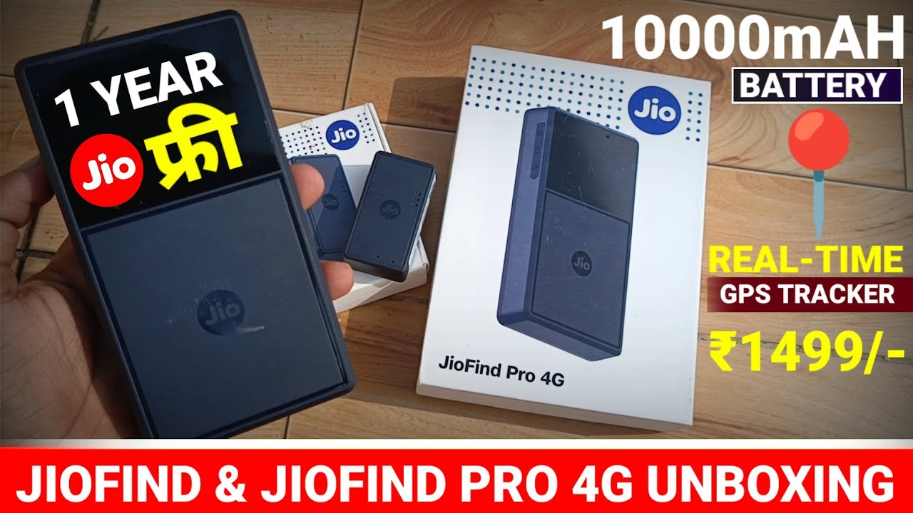 JioFind Pro 4G & JioFind 4G Unboxing | Jio 1 Year Free Recharge | Jio ...