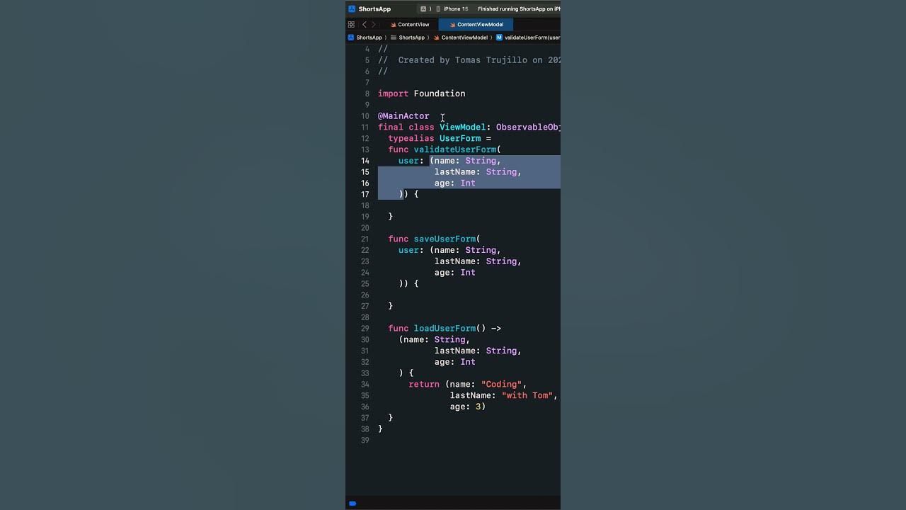 Using Typealias Swift Swiftprogramming Tutorial Youtube 