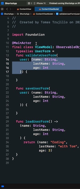 Using Typealias Swift Swiftprogramming Tutorial Youtube