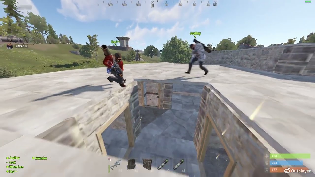 Rust Player team 8 Official AU Odd - YouTube