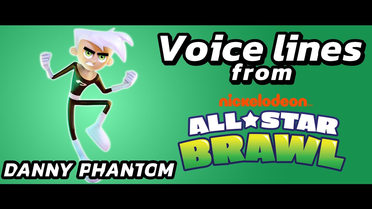 Danny Phantom - Voice Lines from Nickelodeon All-Star Brawl - YouTube