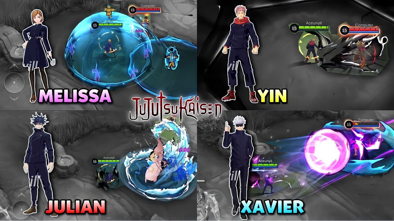 JUJUTSU KAISEN x MLBB SKIN COLLABORATION GAMEPLAY AND ANIMATION RELEASE ...