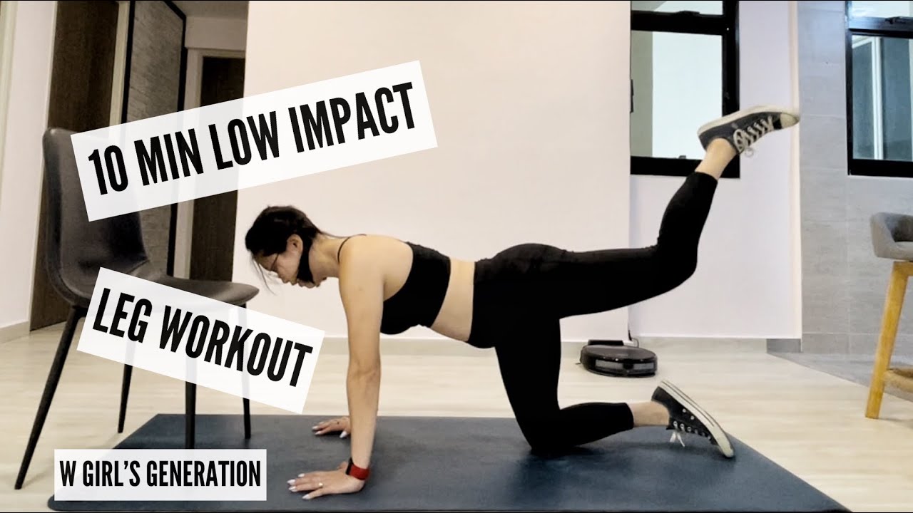 10min low impact leg workout | home beginner workout | pregnancy | snsd ...
