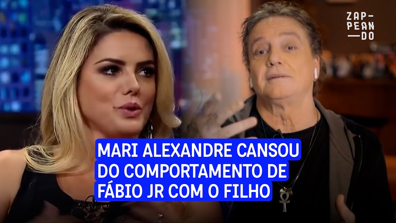 Mari Alexandre está cansada do comportamento de Fábio Jr - YouTube