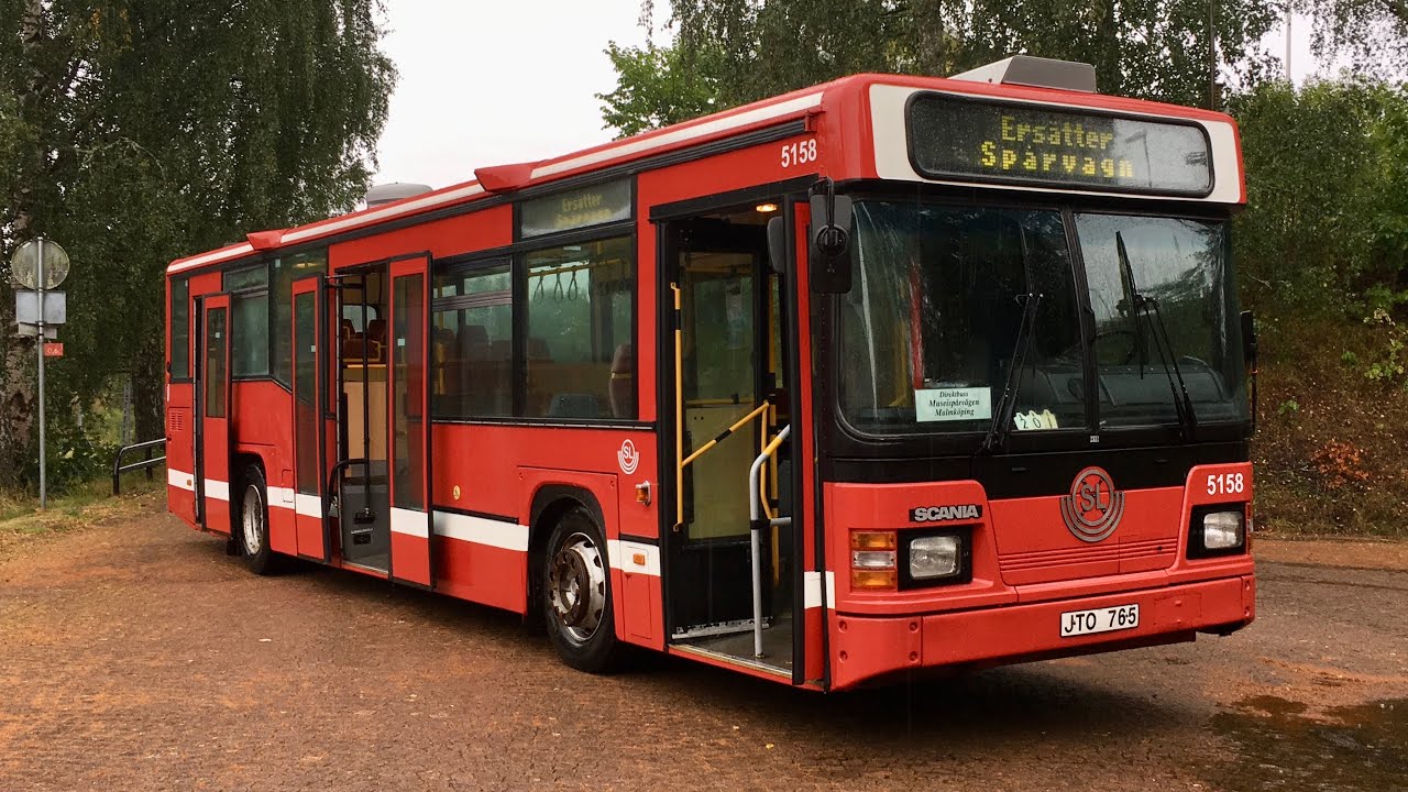 Bus ride line 69 from Museispårvägen to Hosjö. - YouTube