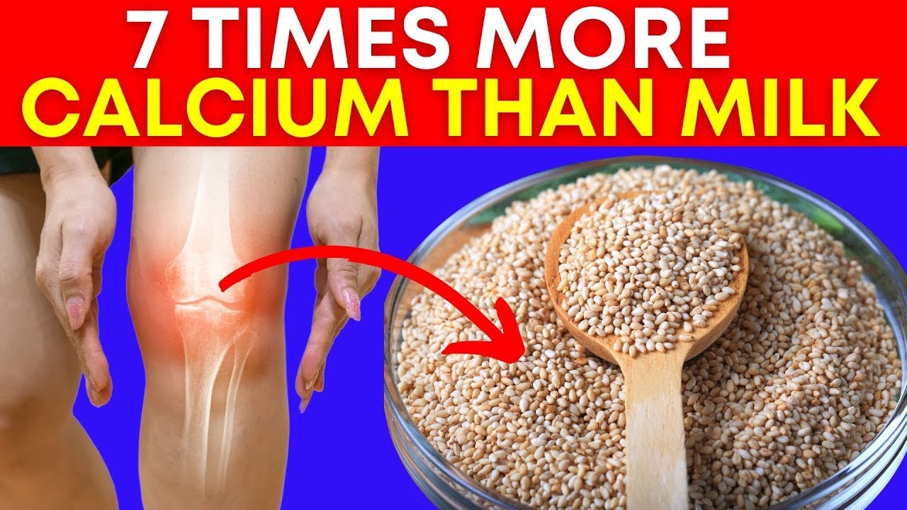 7 Foods that have More Calcium than Milk: Get Stronger Bones - YouTube
