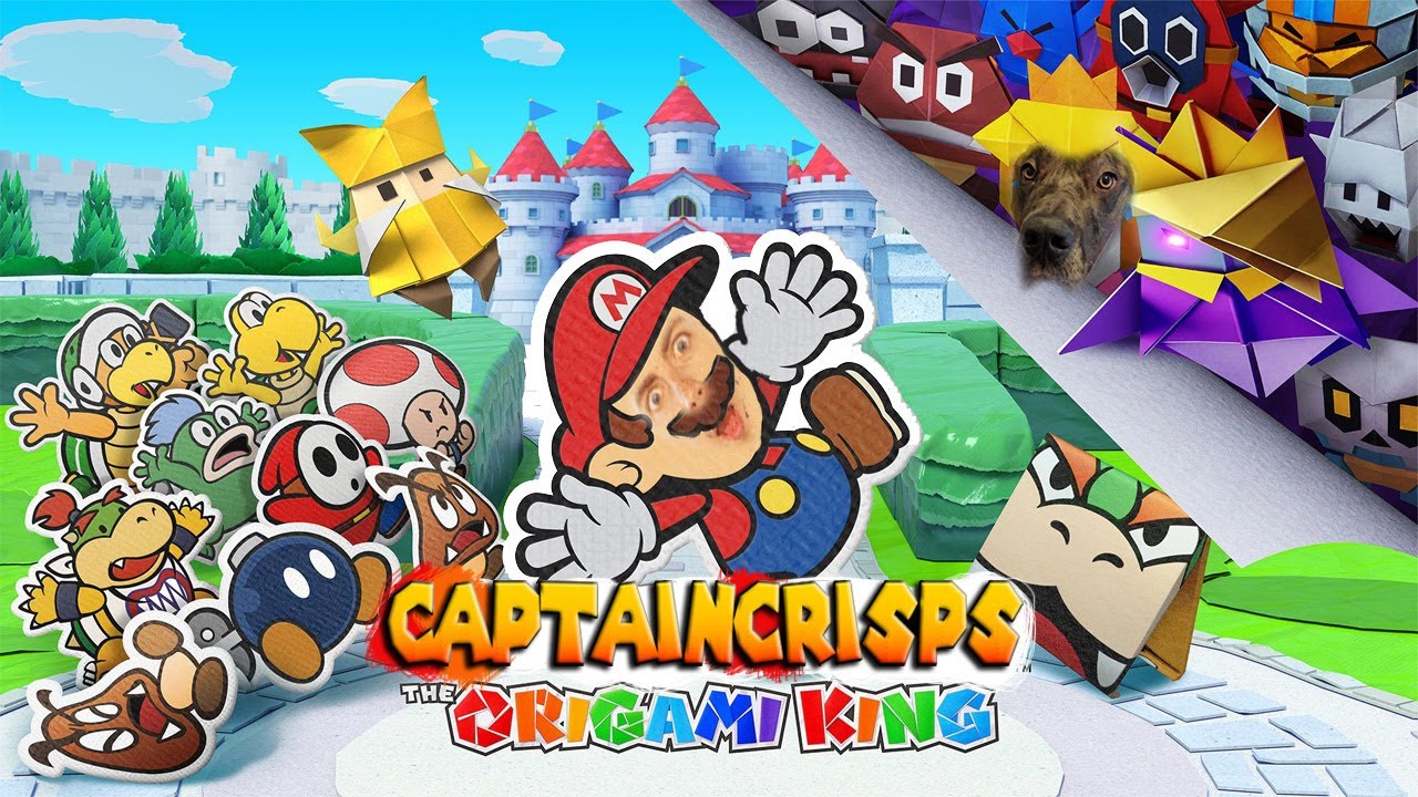 Let's Play: Paper Mario: The Origami King (Pt. 1: It'sa Me, Crisps ...