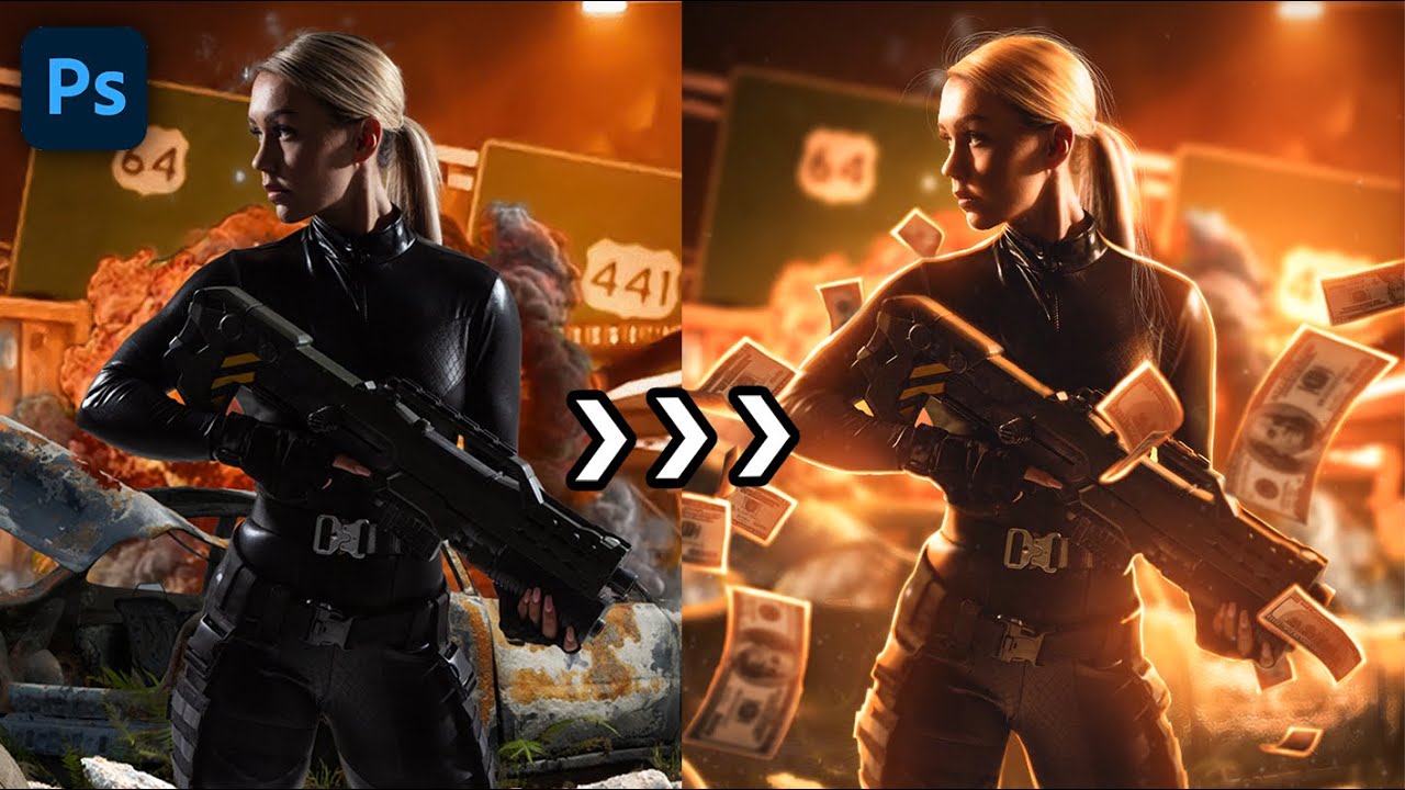 Photoshop Speed Art Tutorial - YouTube