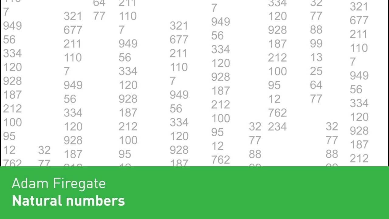 Adam Firegate - Natural numbers - YouTube