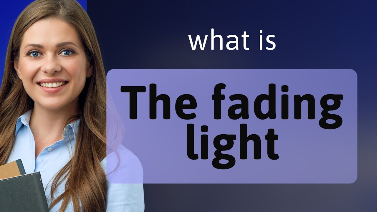 The Mystery of "The Fading Light" Unveiled! - YouTube