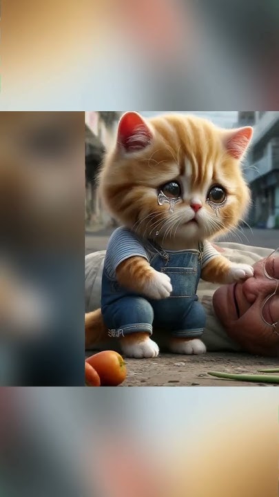 Câu chuyện mèo tiểu cam và bà ngoại #cat #meow #cute #meo #mèo #meowing ...