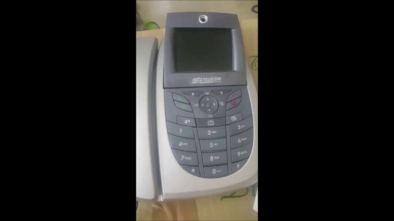 Videotelefono Telecom by Hi-Tel (prima versione) intonazione suonerie ...