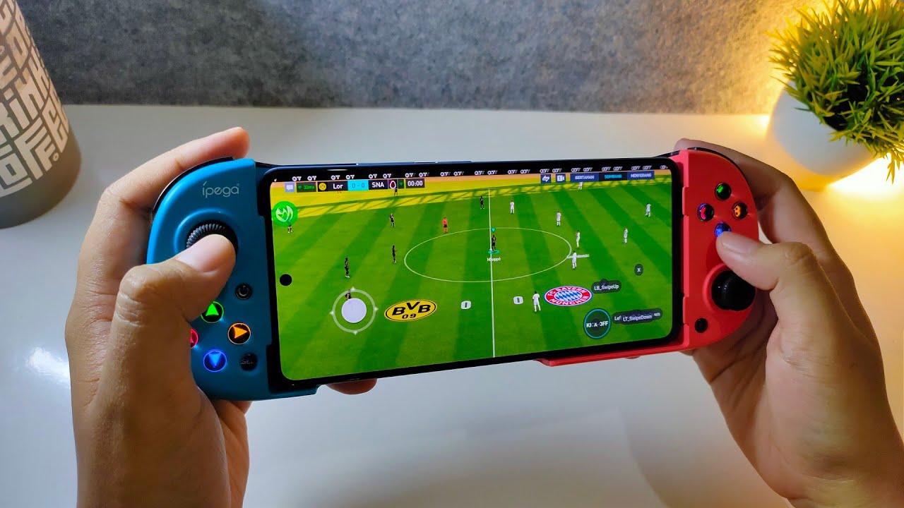 Nyobain Main Fifa Mobile Pakai Gamepad Ipega 9217 | Tutorial Cara ...