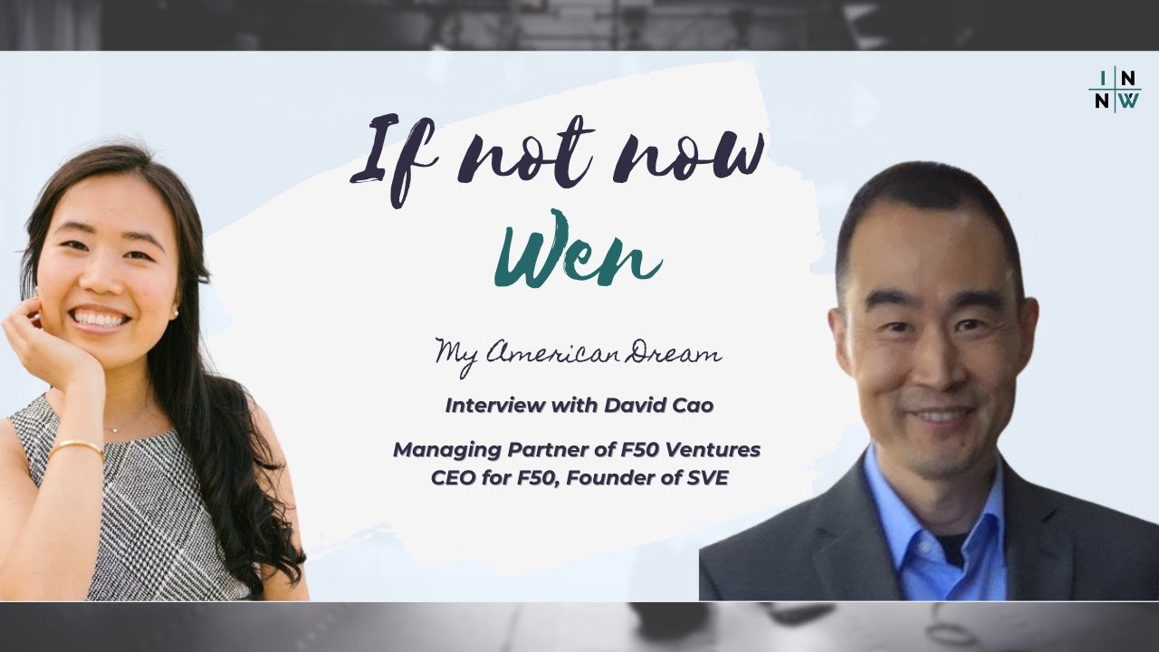 Interview with David Cao - Managing Partner of F50 Ventures - YouTube