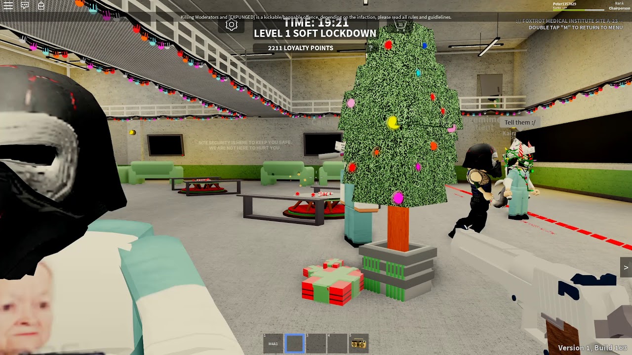Foxtrot Asylum Roleplay. an little lockdown. I buyed Chairperson lol ...