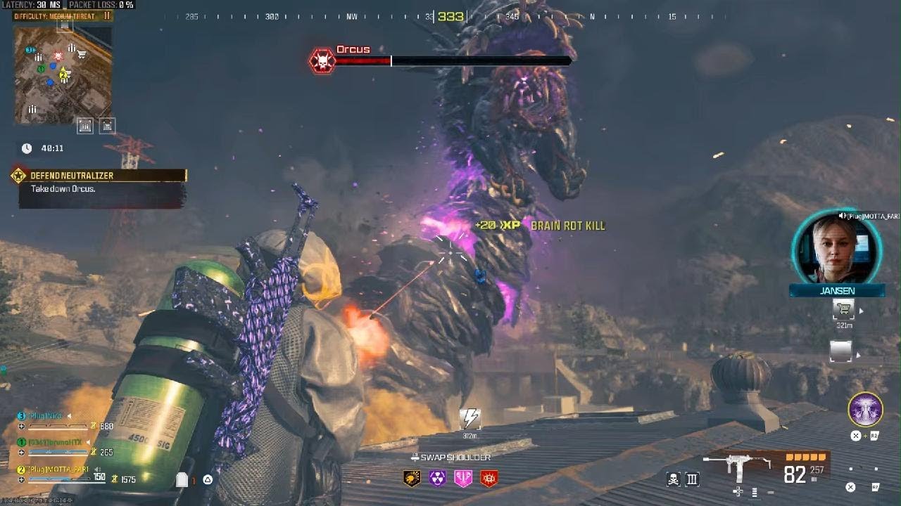 MW3 ZOMBIES FINAL BOSS AETHER WORM - YouTube