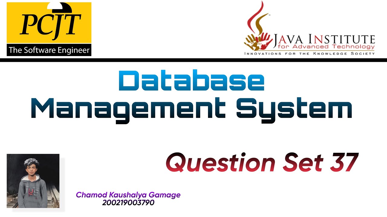 Create A Query To Modify A Pre Created Sql View Dbms Question Set 37 3586