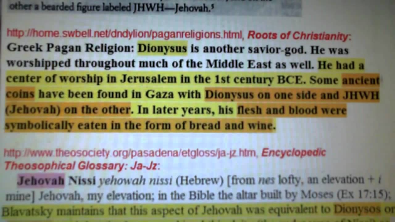 Dionysus - Christian Mysteries (Gnostic Pagan Christianity) - YouTube