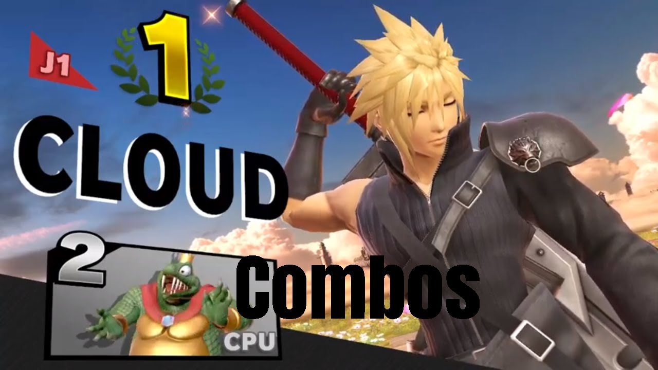 Super Smash Bros Ultimate Cloud Combos - YouTube