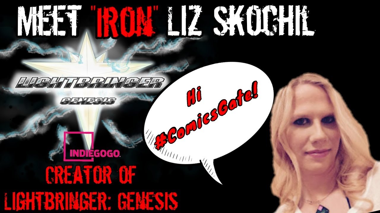Meet "Iron Liz" Skochil: Creator of "Lightbringer: Genesis" - YouTube