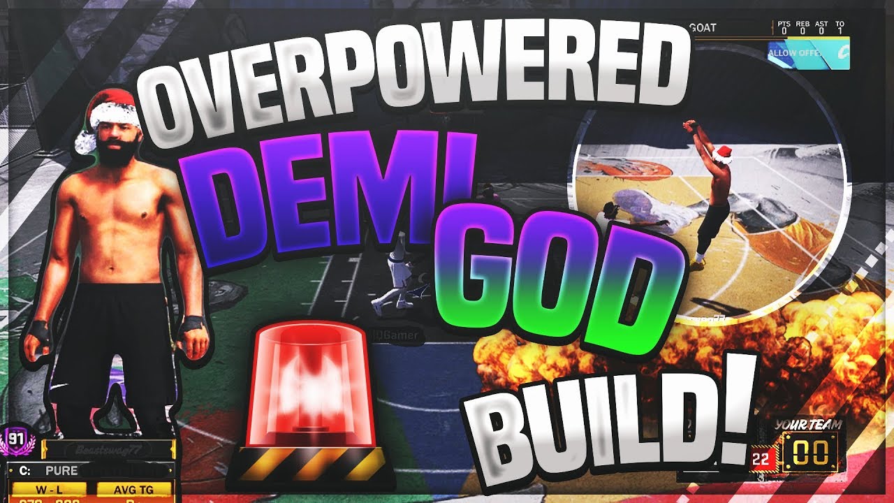 THIS OVERPOWERED DEMI GOD BUILD MUST BE STOPPED!! | BEST BIG MAN BUILD ...