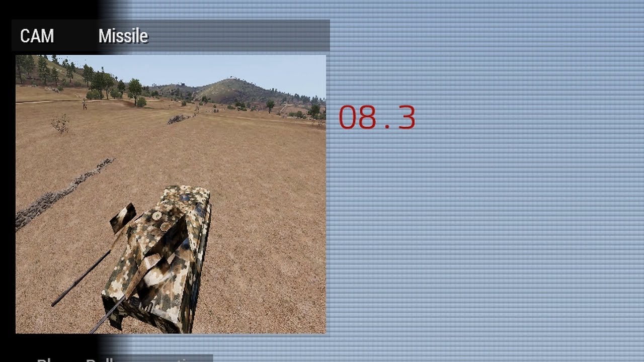 ARMA 3 - Rhino MGS 120mm anti-tank-guide-missile laser-guided - YouTube