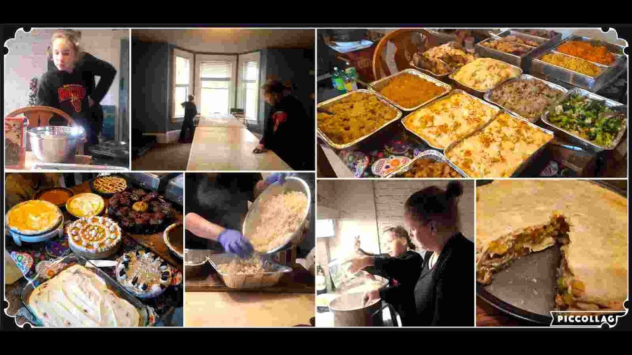 Our Big Fat Thanksgiving Extravaganza! Cook With Me! - YouTube