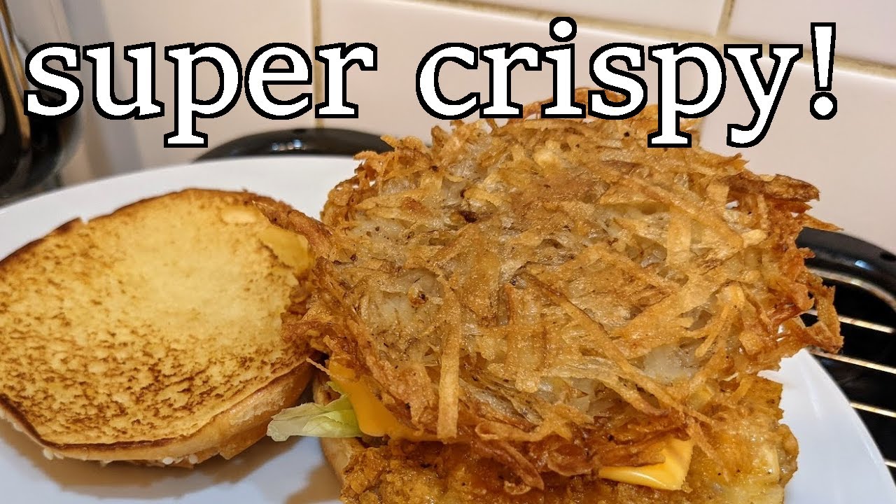 Super Crispy Hash Browns / Potato Rosti - Fancy & Rustic Styles - YouTube