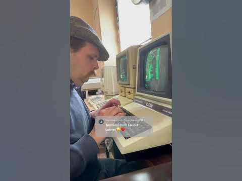 Commodore PET 4032 “Fallout Terminal” #retrocomputing #retrogaming - YouTube