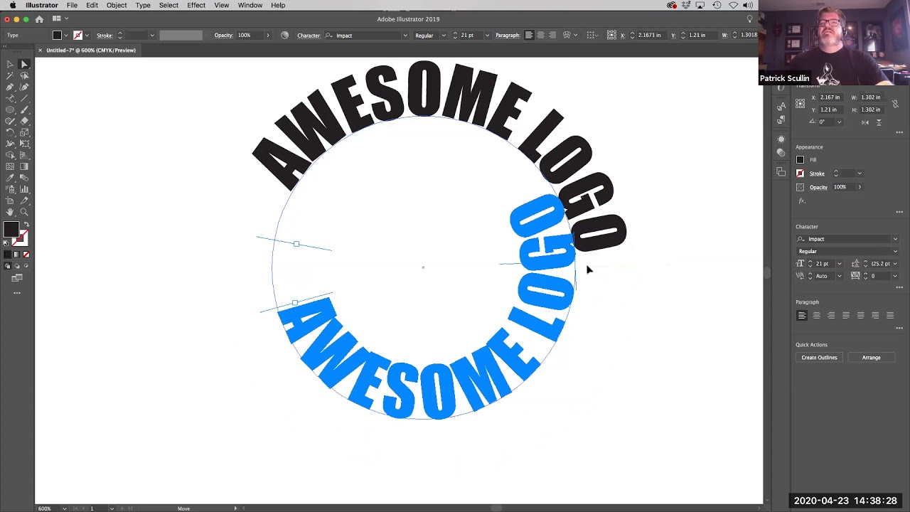 How to Use Basic Type Tools in Adobe Illustrator - YouTube