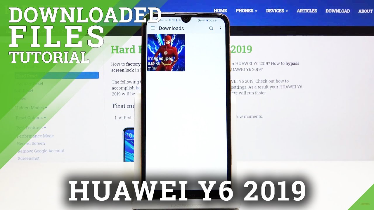 How to Find Downloaded Files in Huawei Y6 (2019) - Locate All Downloads ...