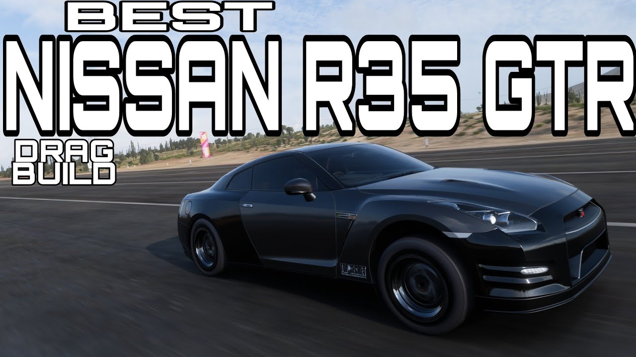 BEST NISSAN R35 GTR DRAG BUILD + TUNE | Forza Horizon 5 - YouTube