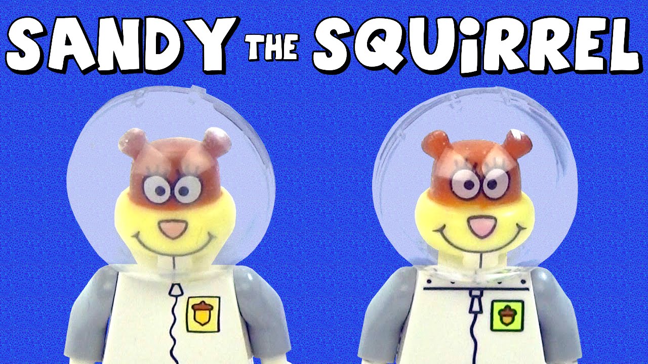 LEGO Sandy the Squirrel SpongeBob Collection - BrickQueen - YouTube