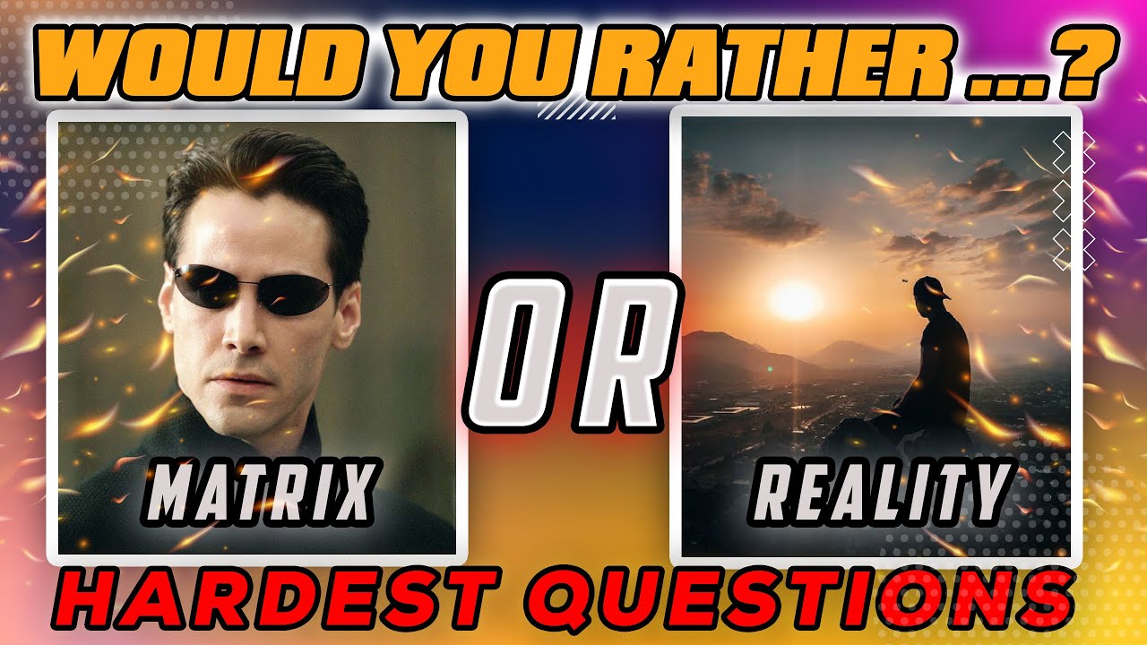 would you rather ? | The HARDEST Choice You'll Ever Make | 15 questions ...