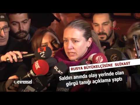 Büyükelçiye yapılan suikast sonrası görgü tanığı açıklaması