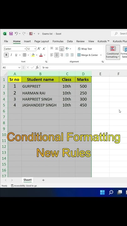 How to apply Automatic border in excel - YouTube