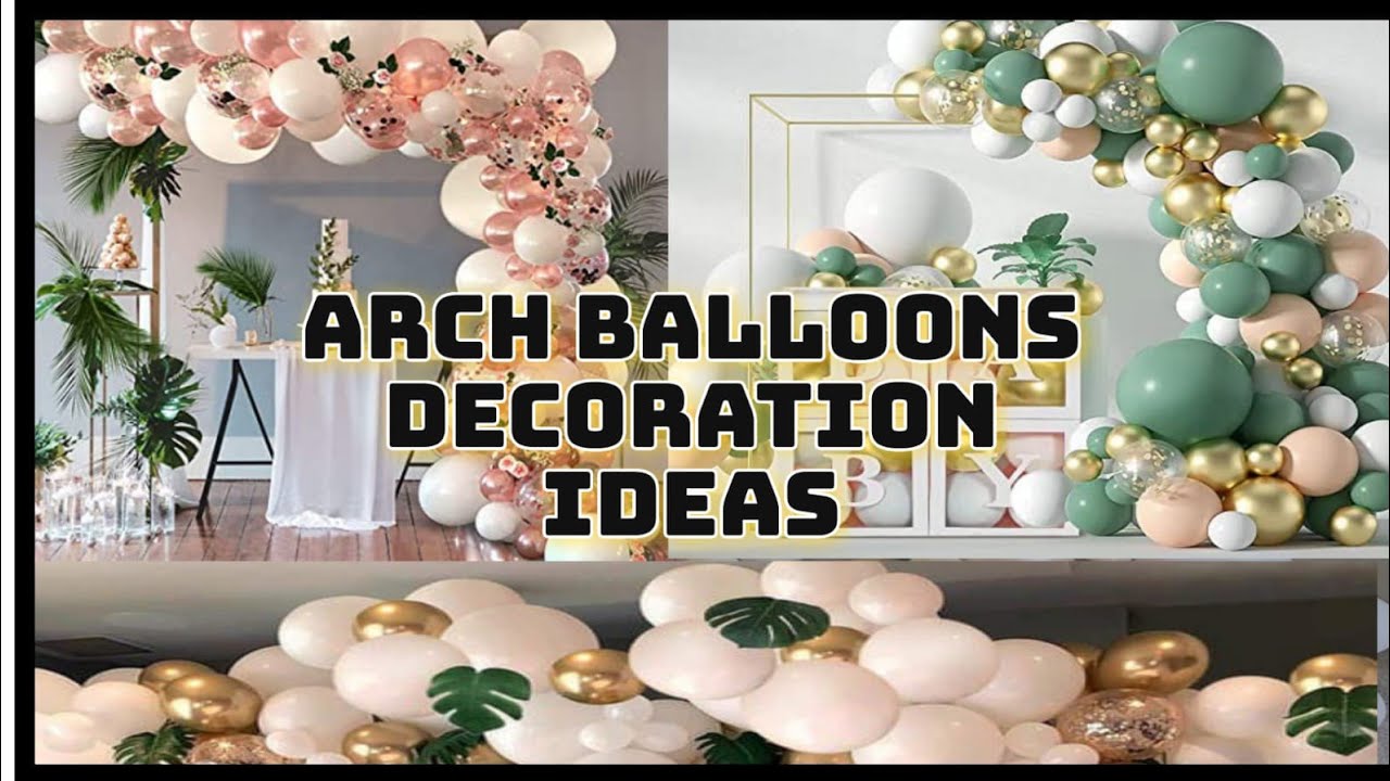 Spiral Balloon Arch For Any Occasion|| Arch Balloon Design|Balloon ...