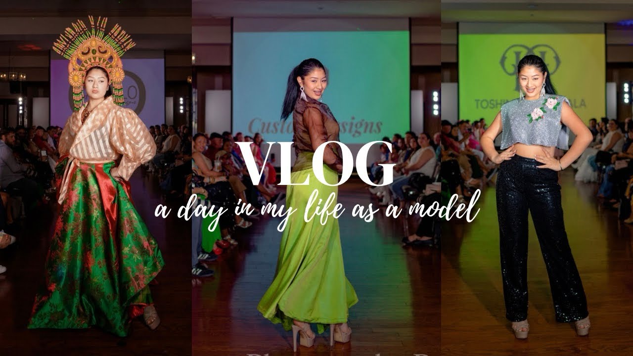 a day in my life as a model *vlog* - YouTube