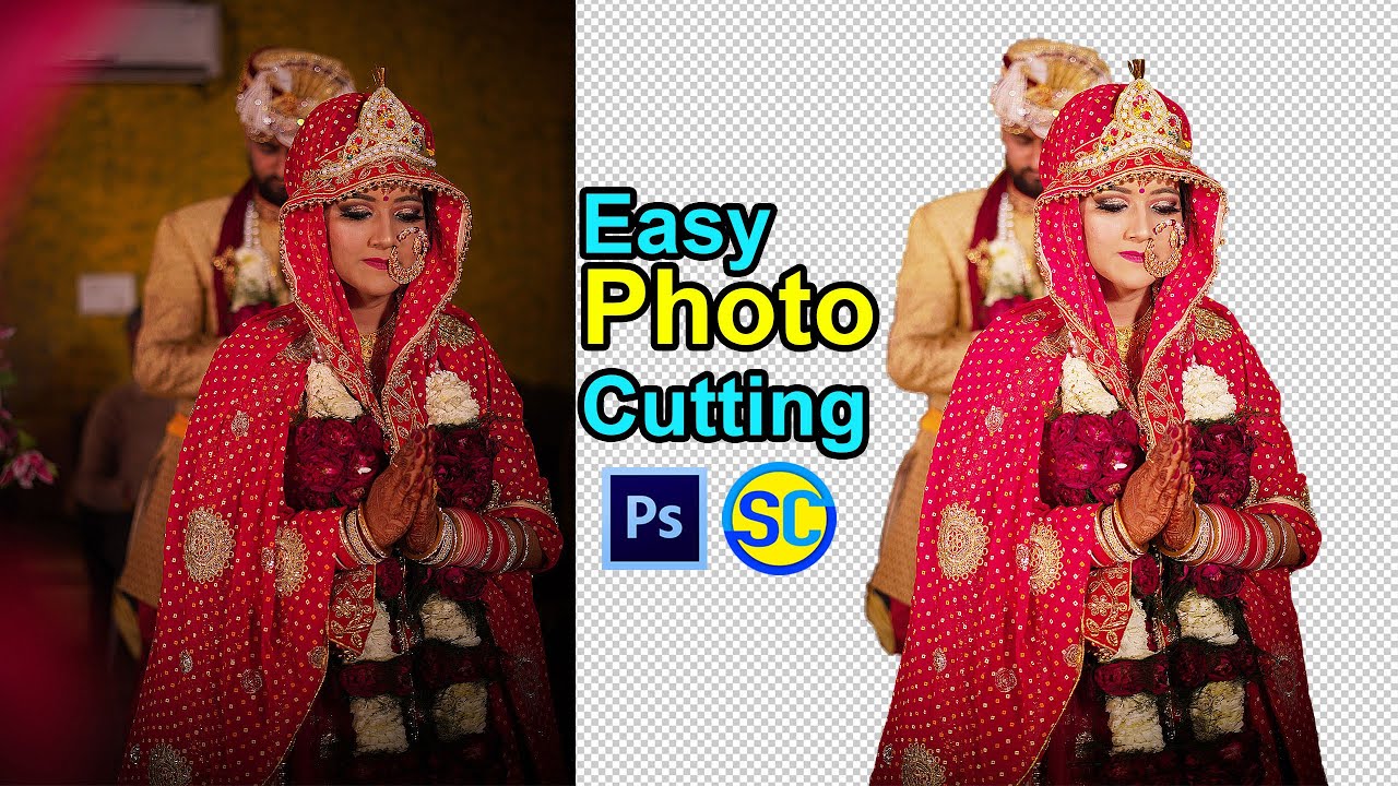 Photo Cutting with Masking | Layer Masking | Simple Process of Photo ...