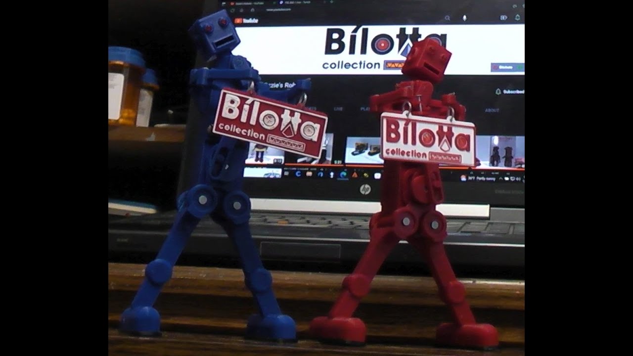 Bilotta Collection, Celebration "dancing" robot. N20 type gearmotor ...