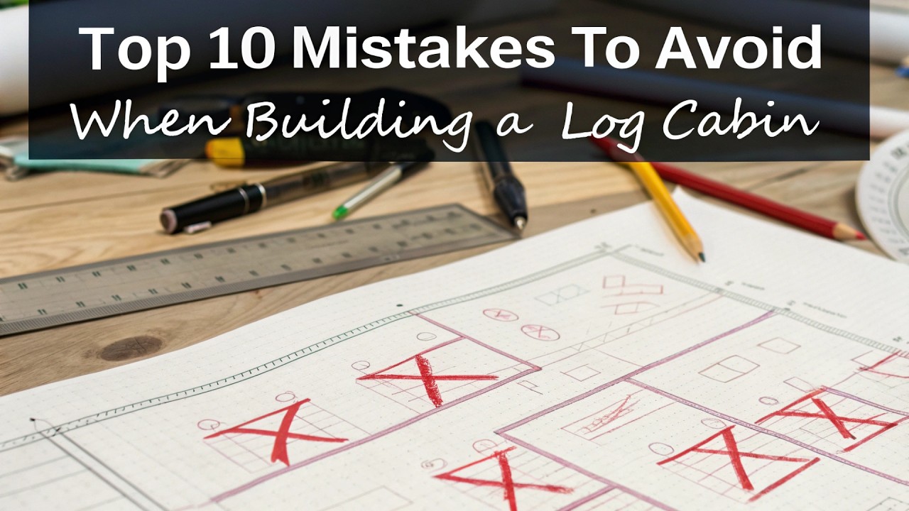 Top 10 Mistakes to Avoid When Building a Log Cabin - YouTube