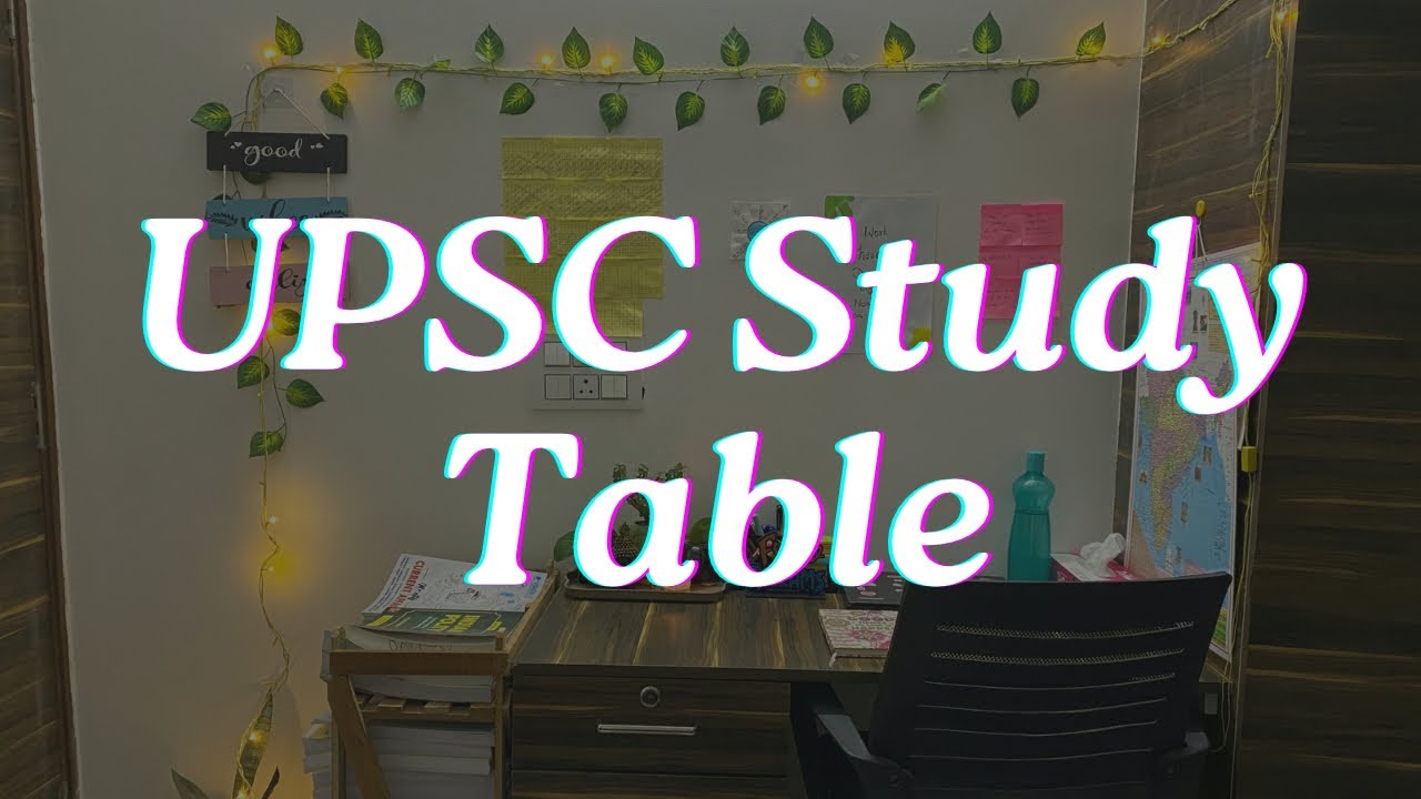 Desk Setup #upsc #upsc2025 #civilservicemotivation #upscmotivation # ...