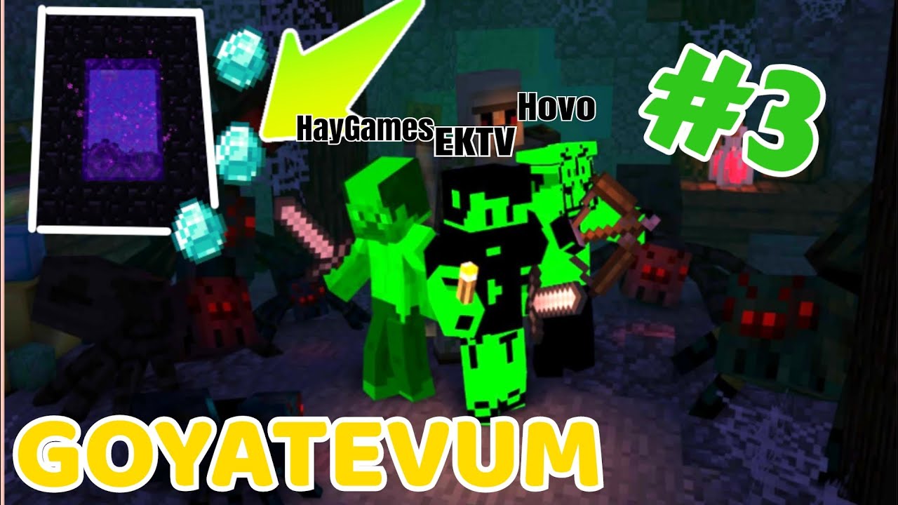 Սարգեցինք ԱԴԻ Պորտալը!?😱👈🏻 GOYATEVUM #2 /ՄԱՍ 3 // Minecraft Hayeren 🇦🇲 ...