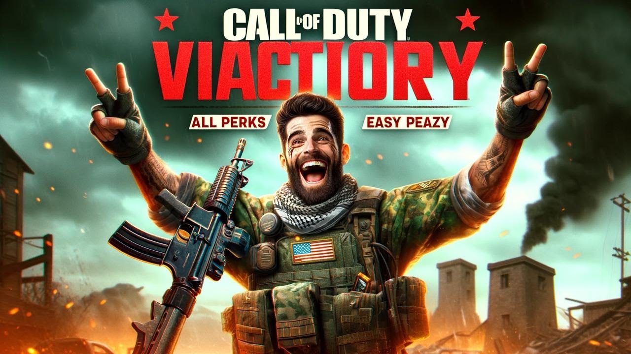 WARZONE with ALL PERCS is SO easy - YouTube