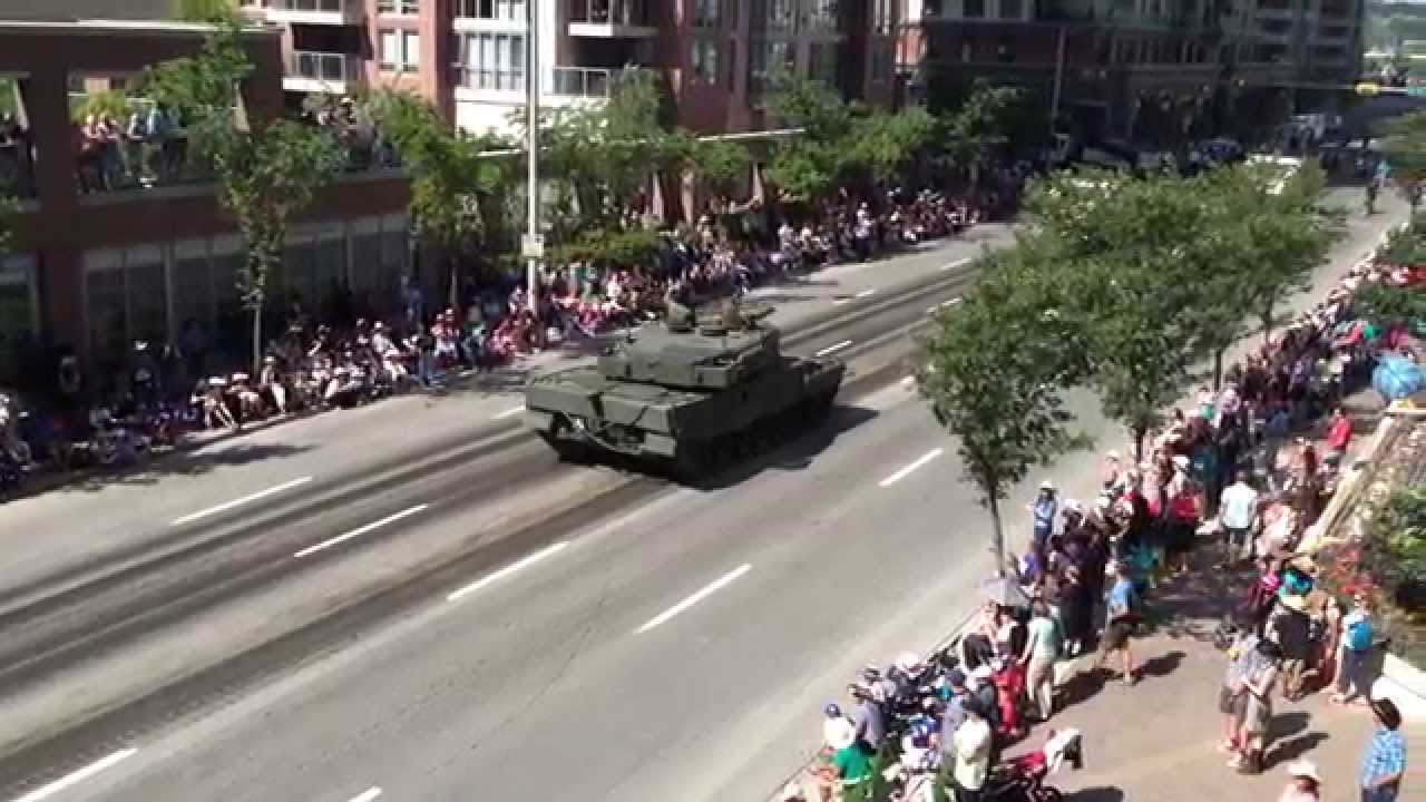 Leopard 2A4 tank, Canadian Army - YouTube