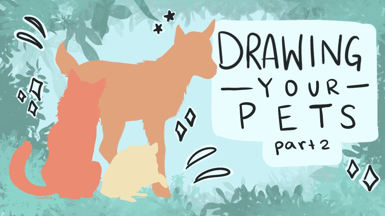 Drawing Your Pets! 💕 Part 2 - YouTube
