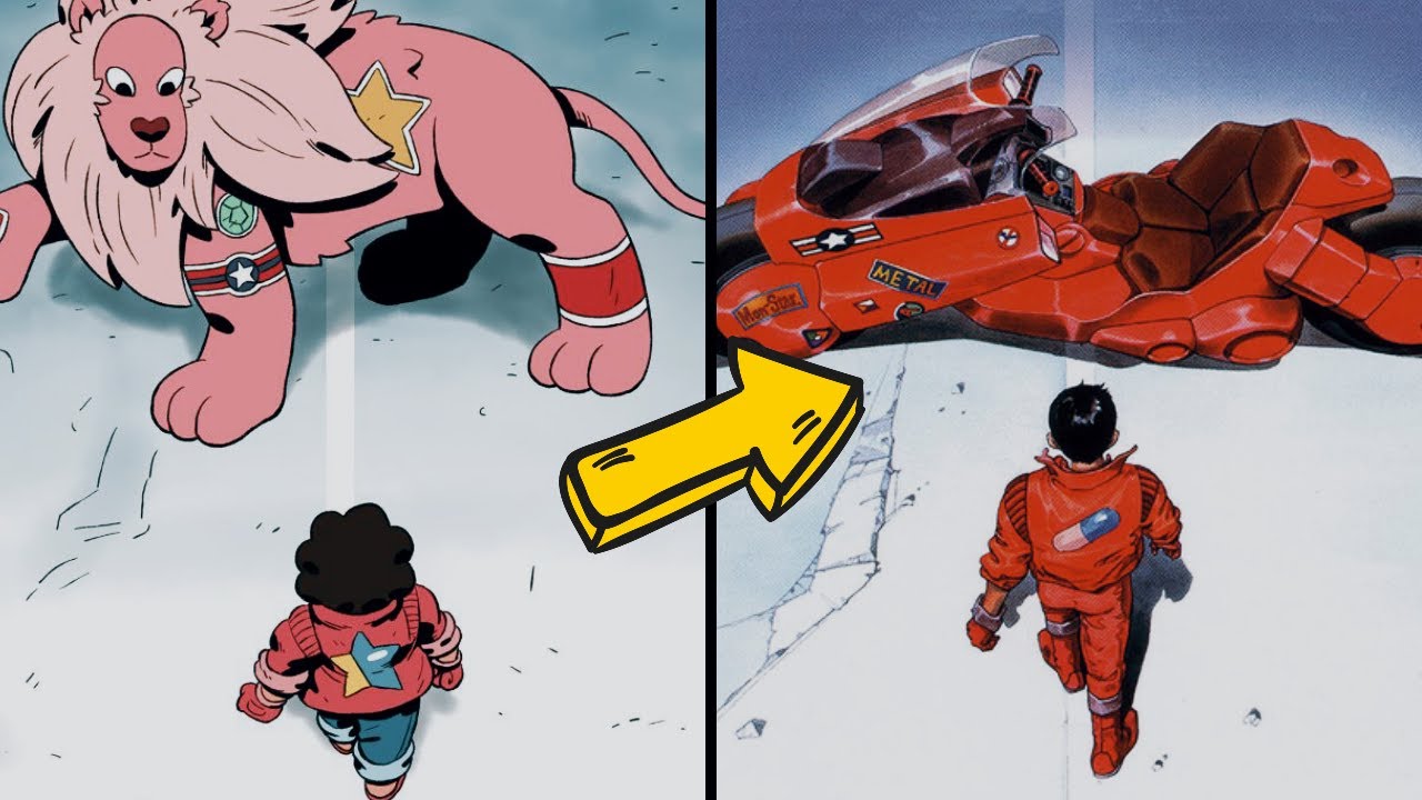 40 Referencias a AKIRA en otras series (Parodias, Cameos, Homenajes ...