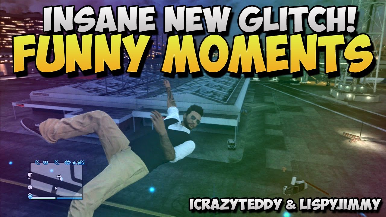GTA 5 Funny Moments - New Funny Character Launch Glitch Online (GTA 5 ...