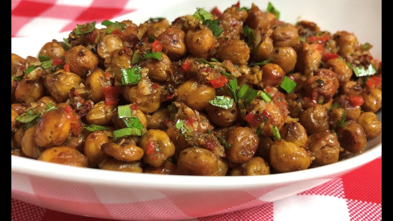 SHAIL'S KITCHEN OVEN FRIED CHANNA | OVEN ROASTED CHANNA | SPICY CHICK ...