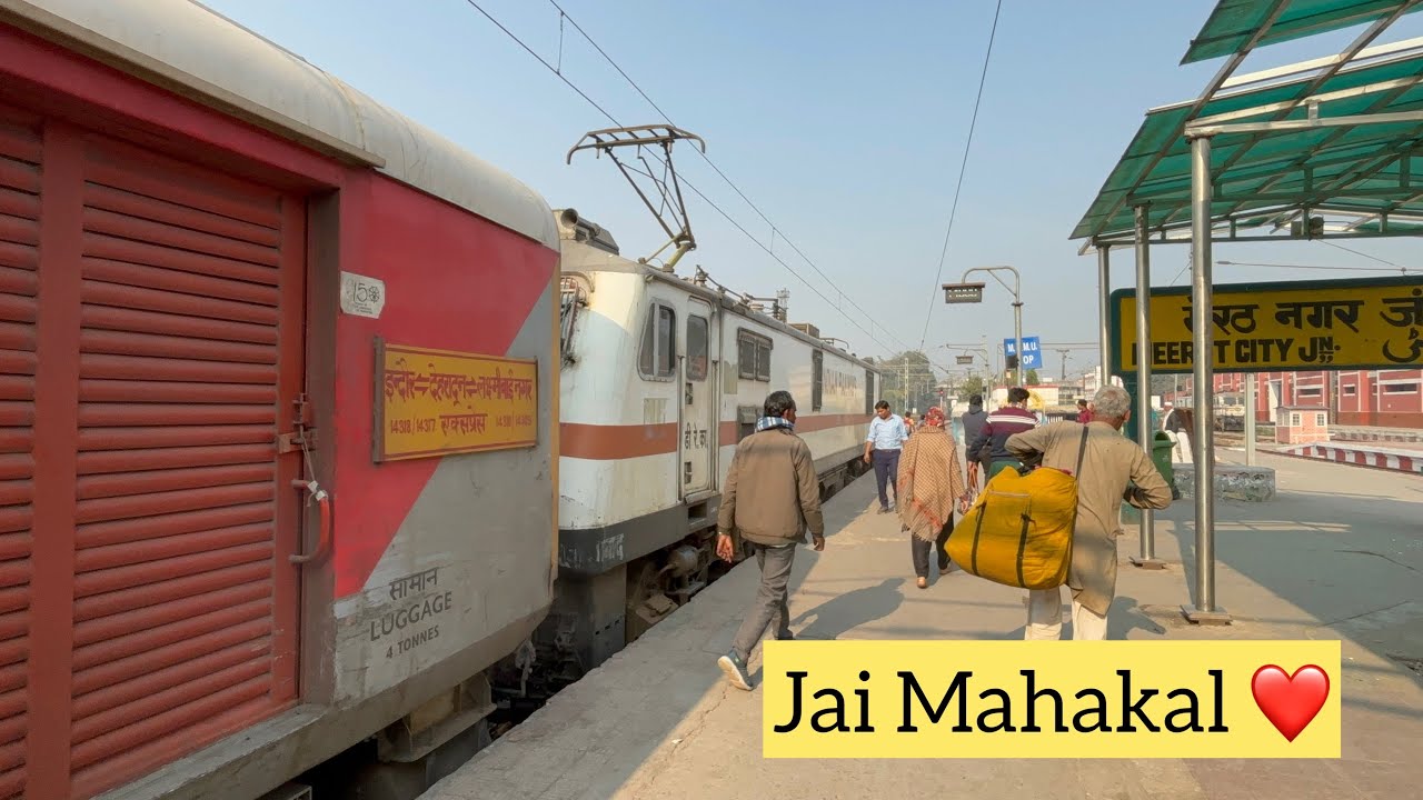 14309 UJJAINI EXPRESS “ Har Har Mahadev” - YouTube